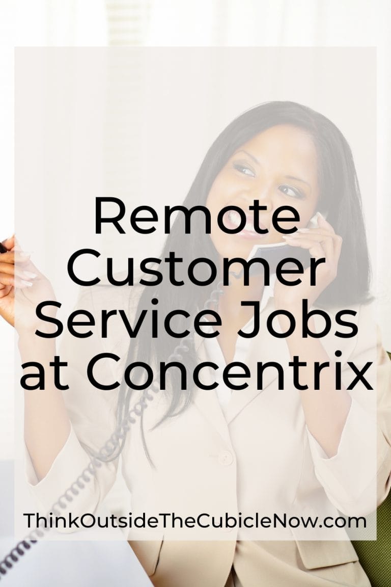 Remote Customer Service Jobs at Concentrix – Think Outside the Cubicle Now